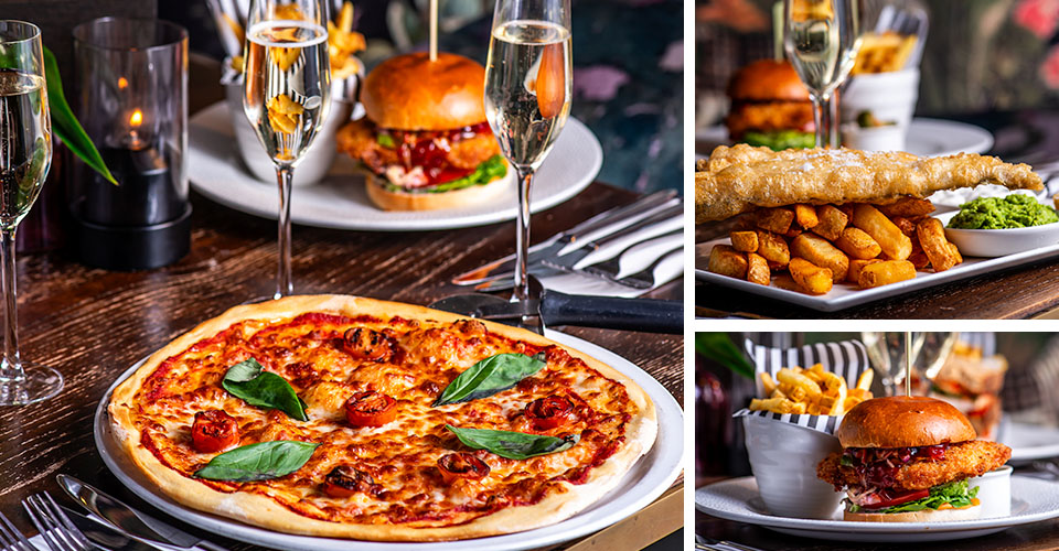 Country Pub Lunch Menu in Winchester | The Old Forge